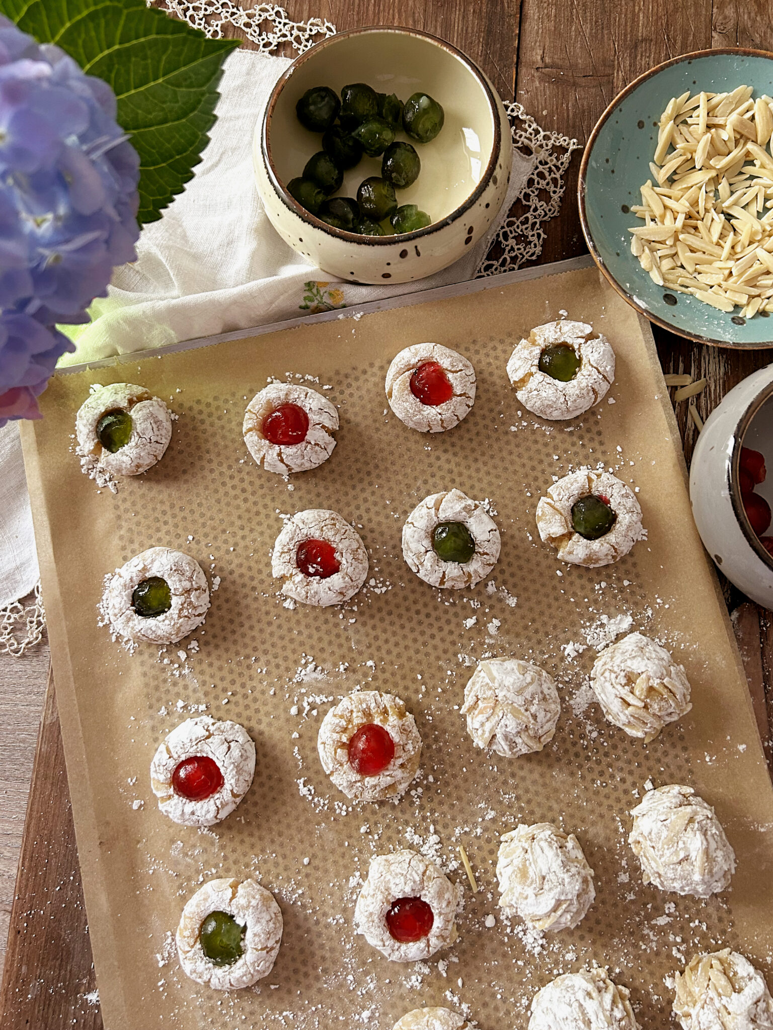 PASTE DI MANDORLA - Dolci di frolla